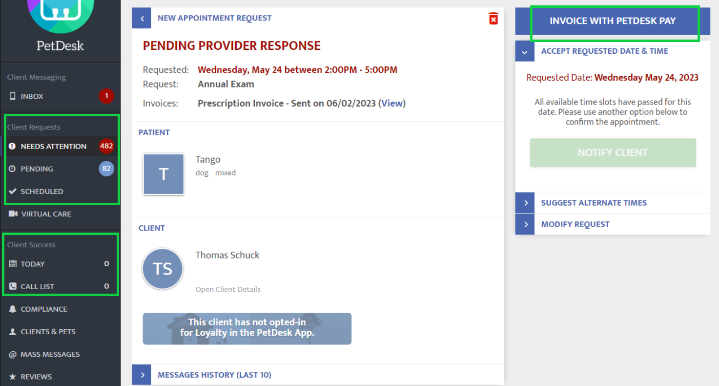Sending deposit invoices – PetDesk Help Center Sending deposit invoices – PetDesk Help Center